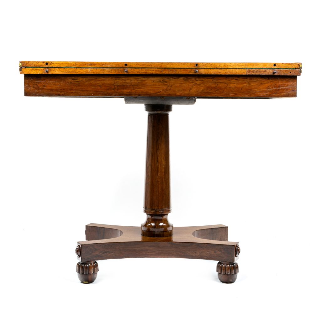 Gillows Regency rosewood card table
