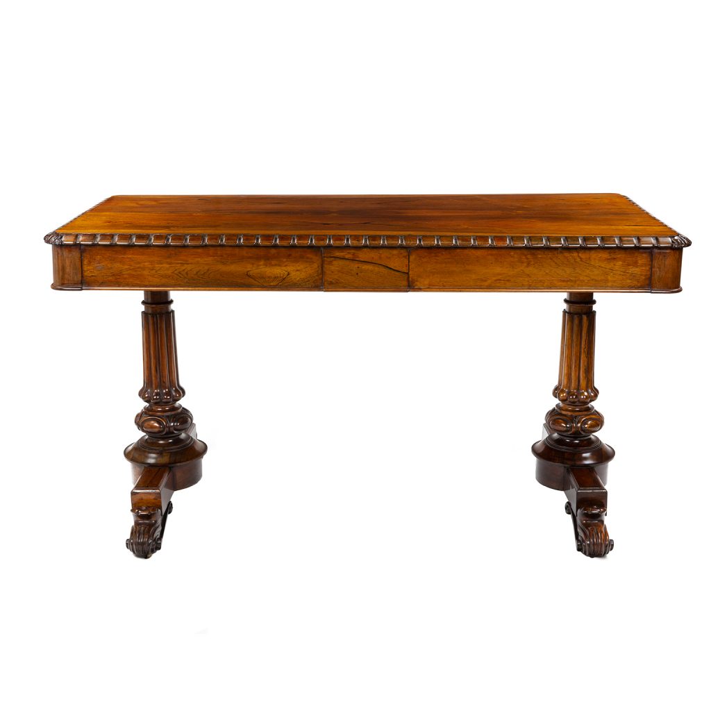 Antique Library Table